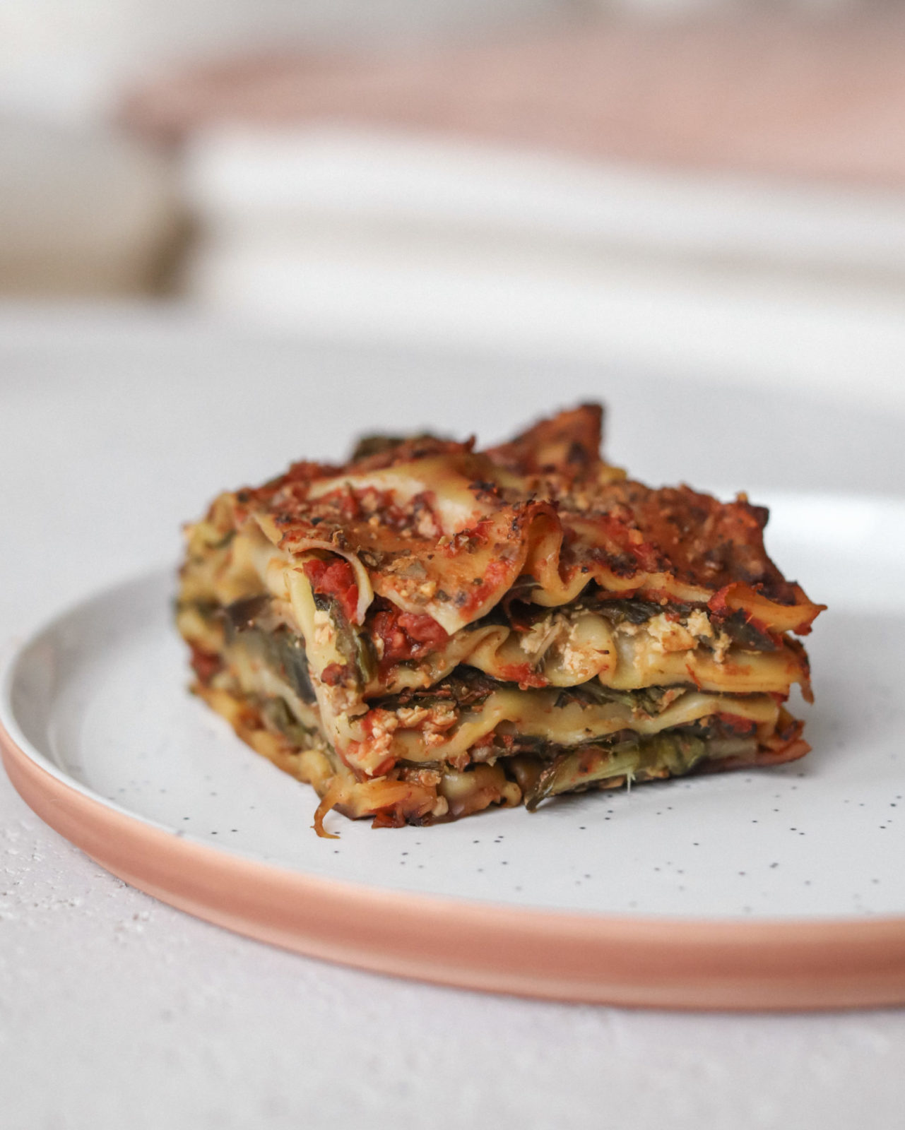 Vegan Lasagna Recipe | nourish | SHAYLAQUINN.COM